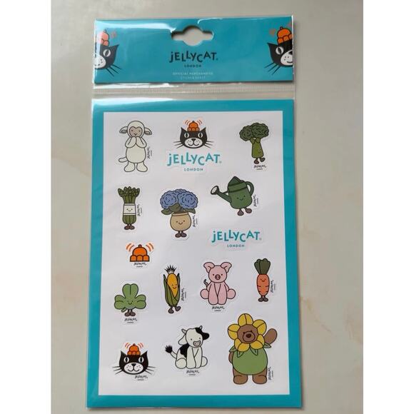 Jellycat | Office | Nwt Jellycat Official 226 Spring Sticker Limited ...